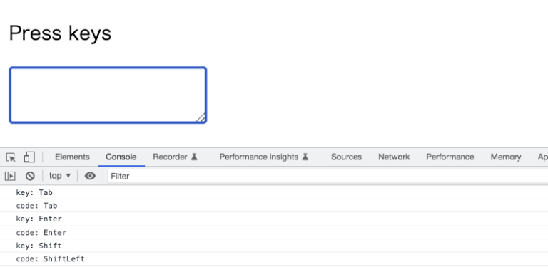 【JavaScriptの基本】キーボードイベント | ワードプレステーマTCD
