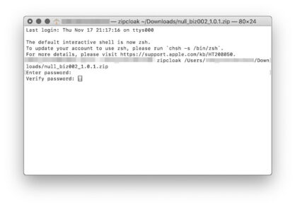 【Mac】zip（圧縮）ファイルにパスワードをかける方法 | ワードプレステーマTCD