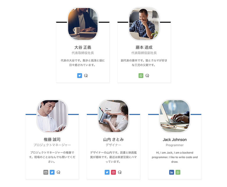 プロフィール一覧ページをつくれるWordPressプラグイン「Team Members」 | ワードプレステーマTCD