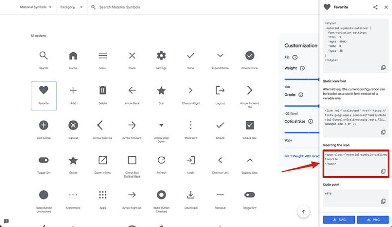 Googleマテリアルアイコンの使い方 | ワードプレステーマTCD